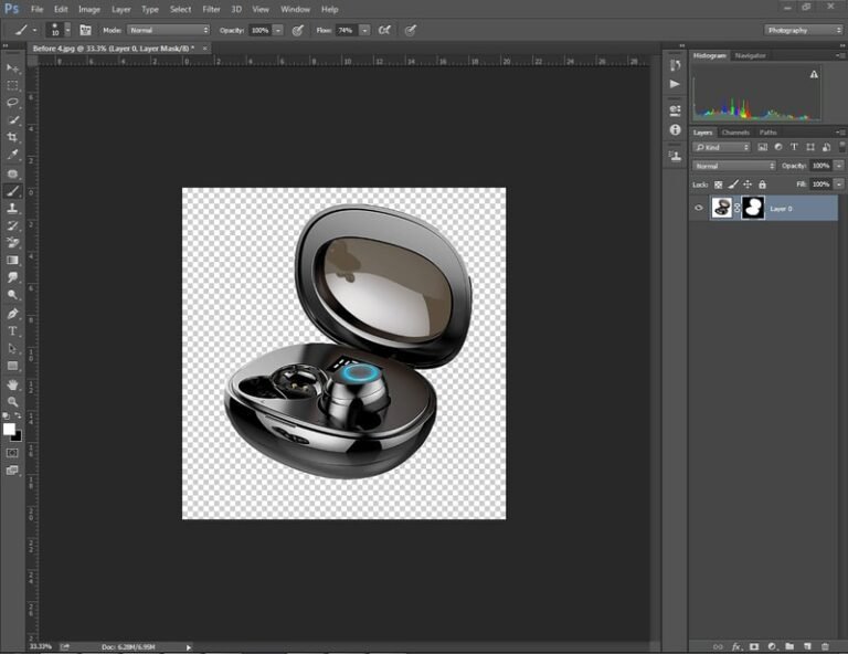 How To Make A Background Transparent In Photoshop | Clipping Way