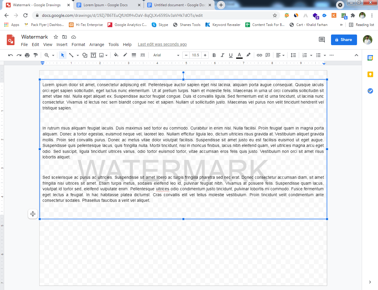 How To Make A Watermark in Photoshop 2023 | Clipping Way