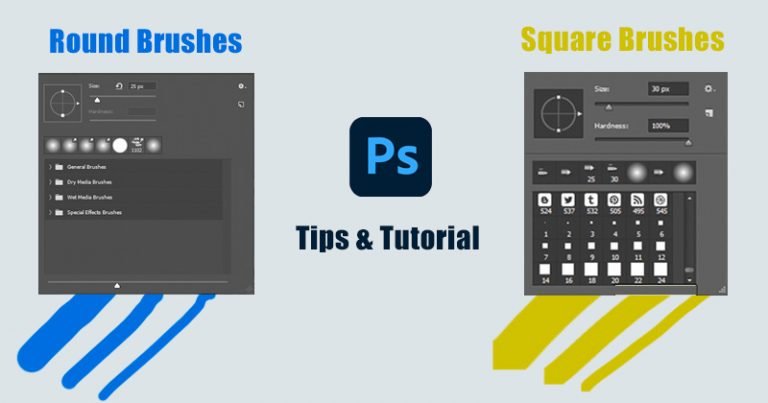 Square Photoshop Brushes | 3 Simple Steps- Along with In-depth Discussion