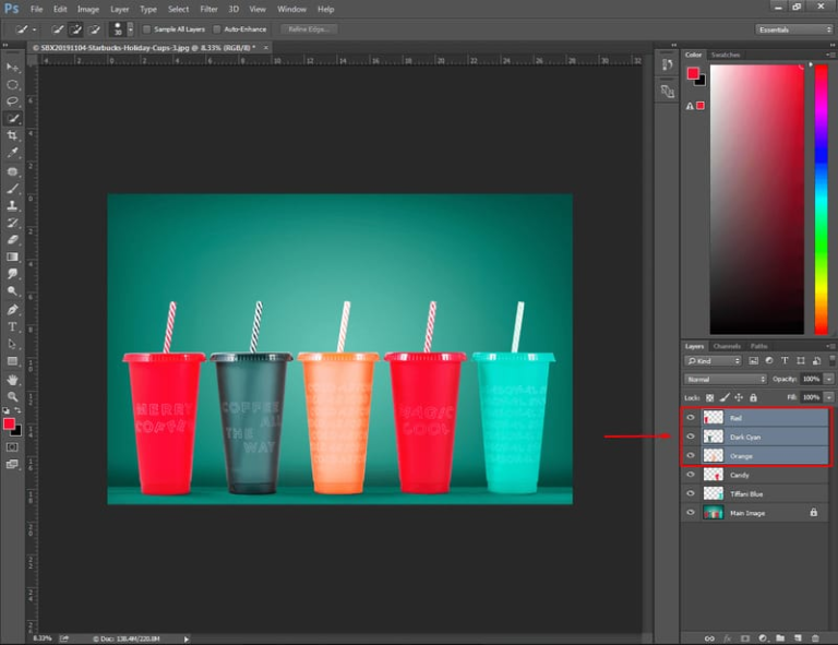 How to Select Layer in Photoshop | Clipping Way