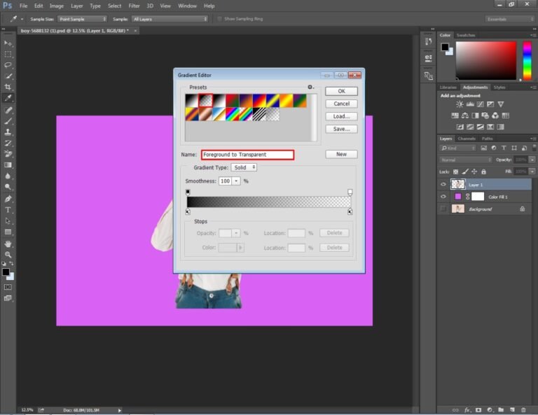 How To Fade An Image In Photoshop | Clipping Way