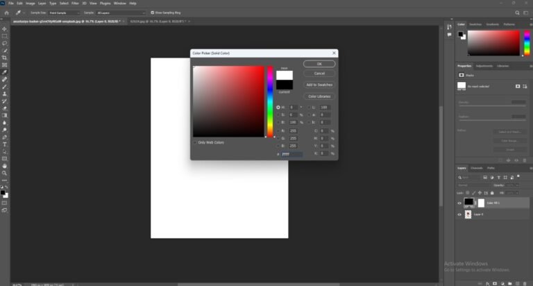 How to add background in Photoshop? Fast & Accurate